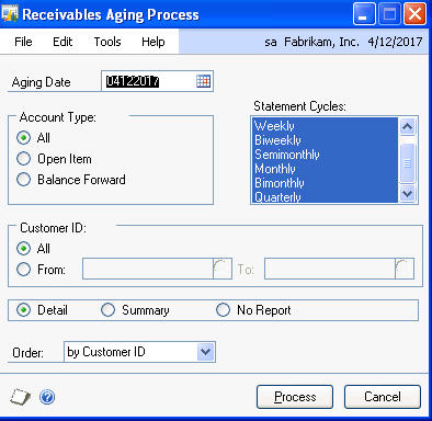 Why do we have to age Microsoft Dynamics GP Receivables? – Belinda ...